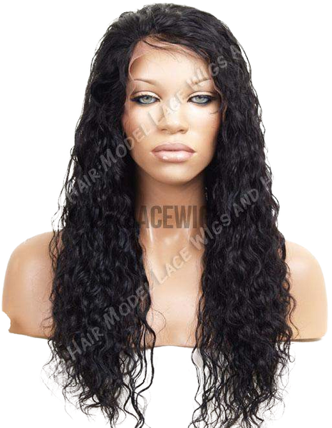Curly Black Full Lace Wig | Model Lace Wigs and Hair